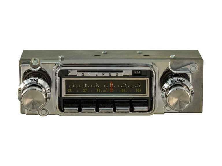 1967 Pontiac Tempest/LeMans/GTO AM/FM/Bluetooth Radio - AAR INC